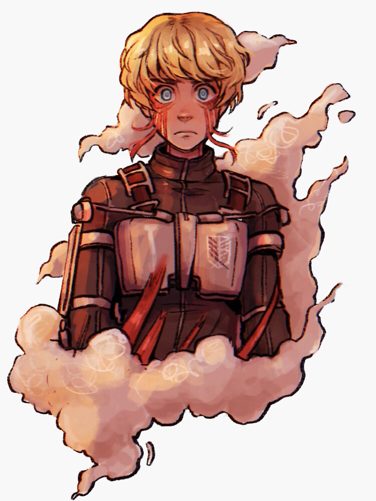 "Armin" Sticker by kyattoi | Redbubble