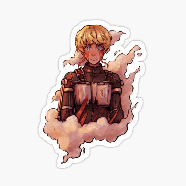 "Armin" Sticker by kyattoi | Redbubble