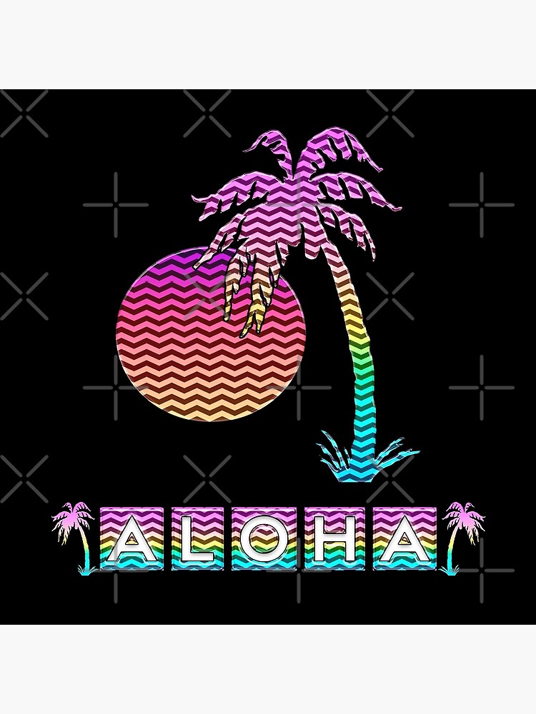 "Aloha - Farewell - Colorful Graphic Design" Poster for Sale by GTL ...
