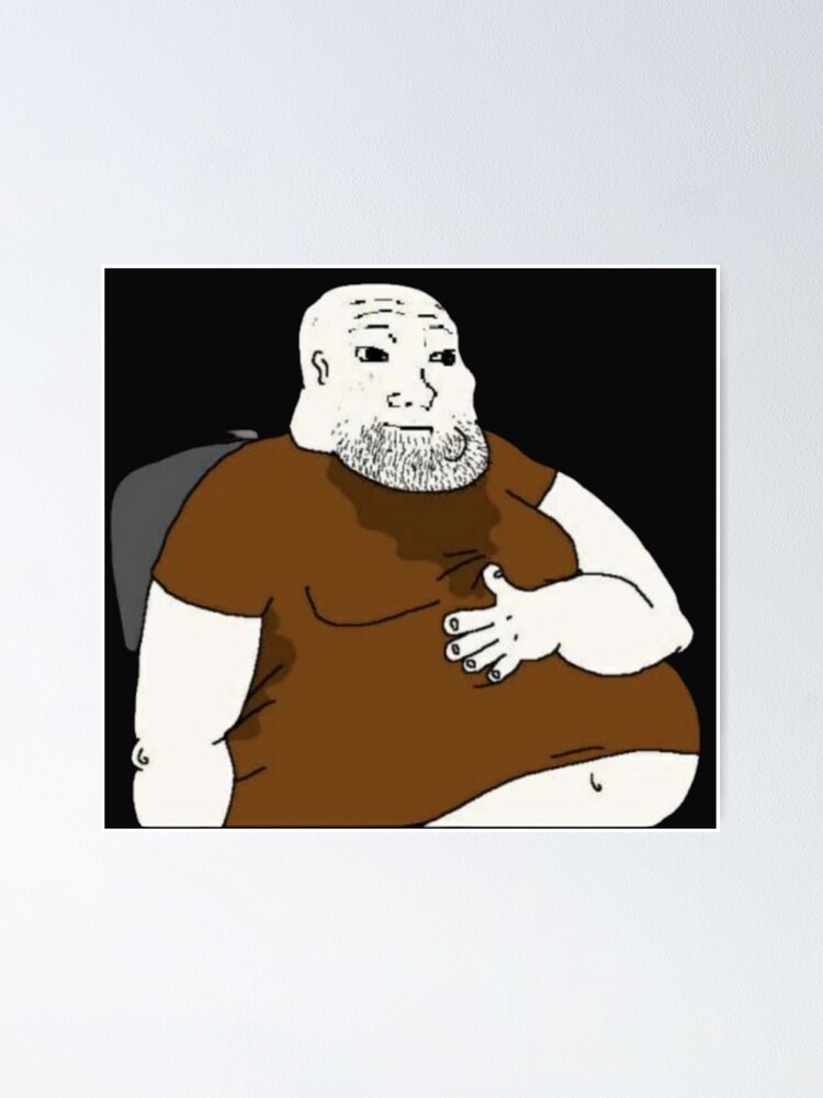 "Fatsoyjak" Poster for Sale by purplepinkdrgn | Redbubble