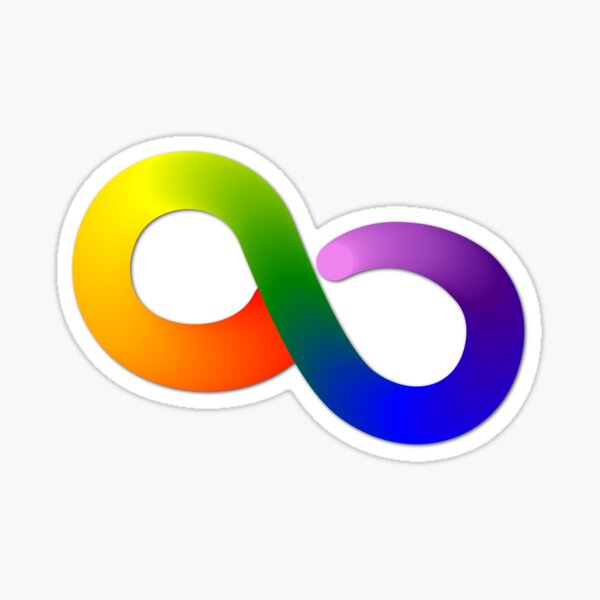 "Infinity Symbol" Sticker by yphien | Redbubble