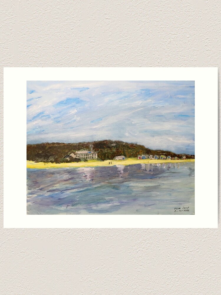 "Acrylic painting of Dromana Beach, Dromana, Victoria, Australia " Art ...