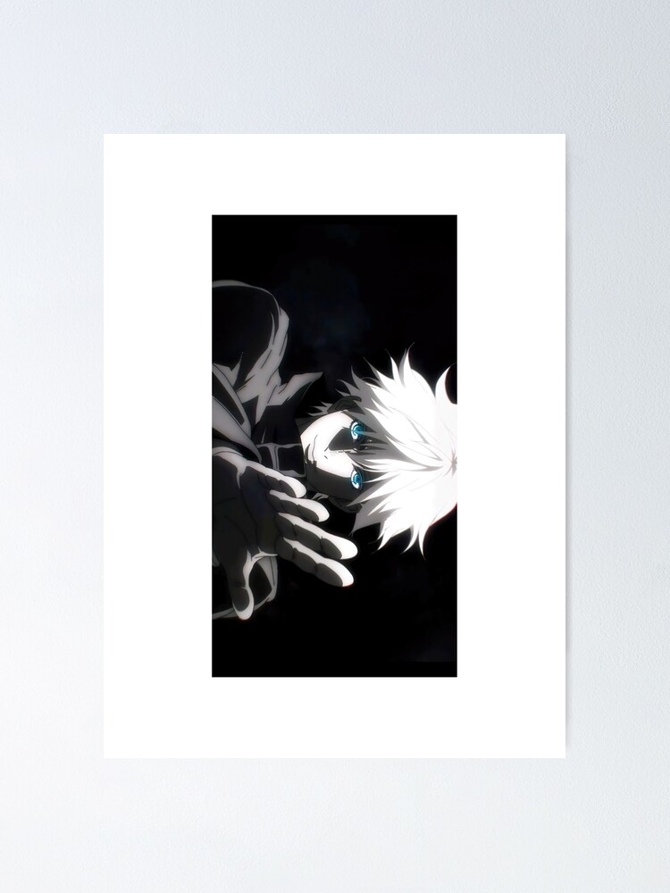 Gojo Satoru Six Eyes Technique Poster For Sale By Firmanmuzaky