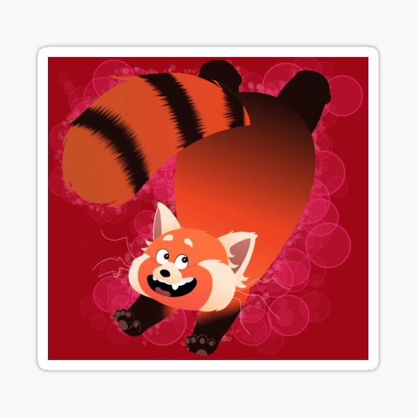 "Turning Red Mei-Mei Red Panda " Sticker for Sale by IzzyFP-Designs ...