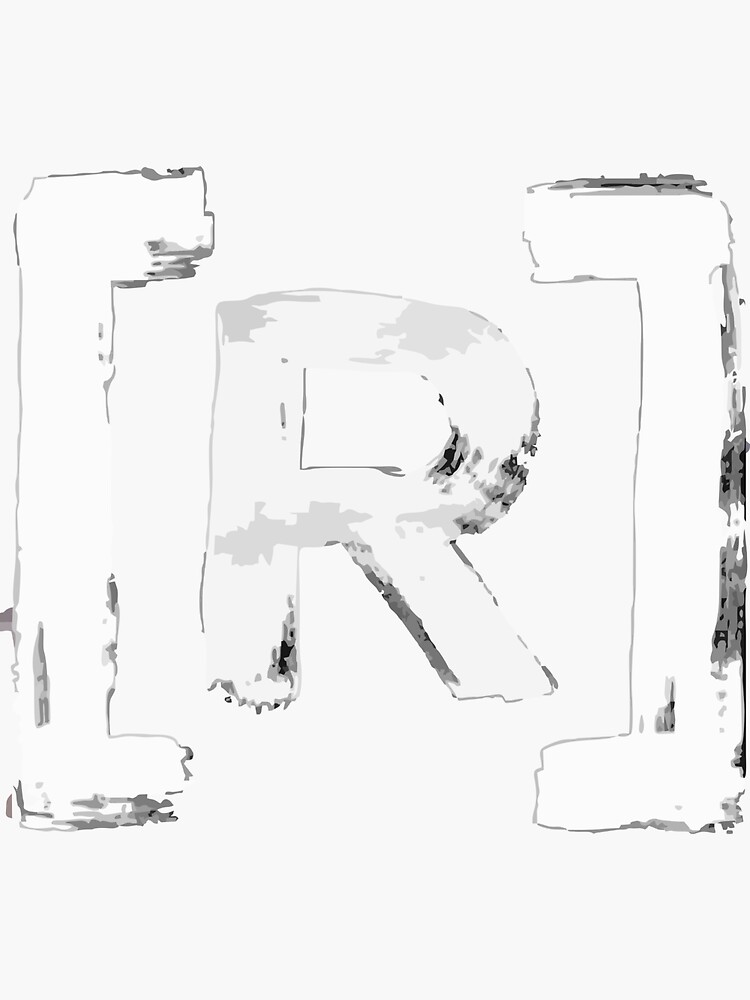 " Residente " Sticker by TigiidWhite | Redbubble