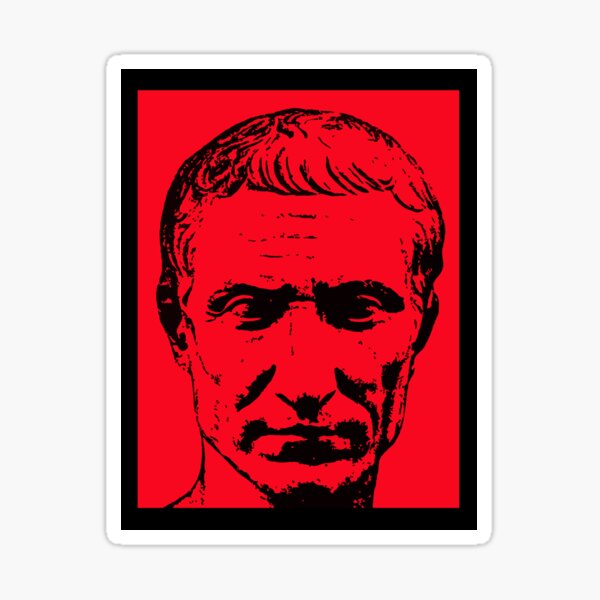 "Julius Caesar" Sticker for Sale by oryan80 | Redbubble