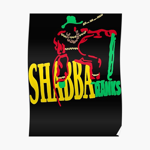 "Shabba Ranks 90s Jamaican" Poster for Sale by Evrard122344 | Redbubble