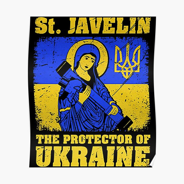 "Patron saint of ukraine" Poster for Sale by levoyvcuretahj | Redbubble