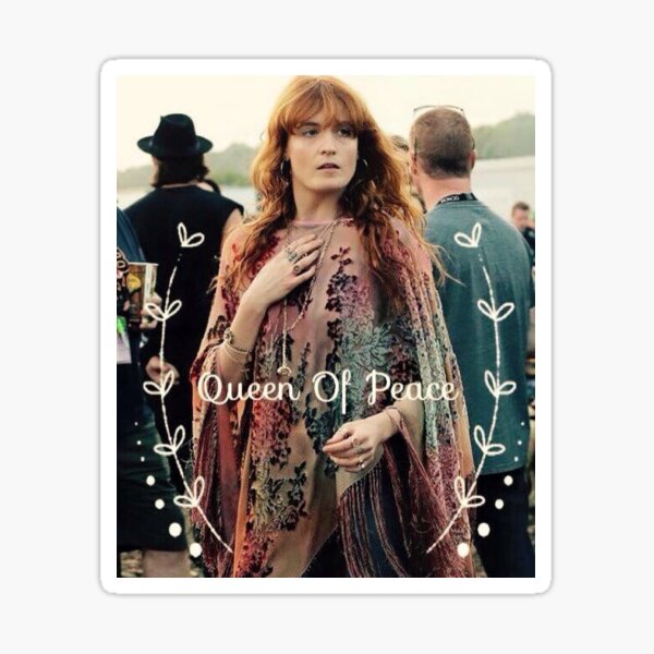 "Florence And The Machine" Sticker by TripleP928Shop | Redbubble