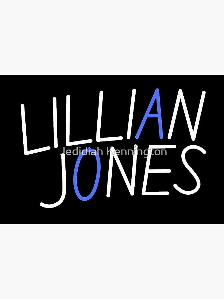 "Lillian Jones Logo" Poster for Sale by JKennington | Redbubble