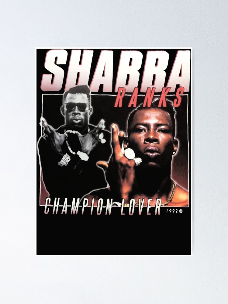 "Shabba Ranks Vintage" Poster for Sale by Evrard122344 | Redbubble