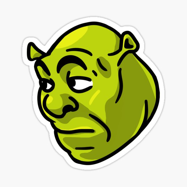 "Shrek" Sticker by scout816 | Redbubble