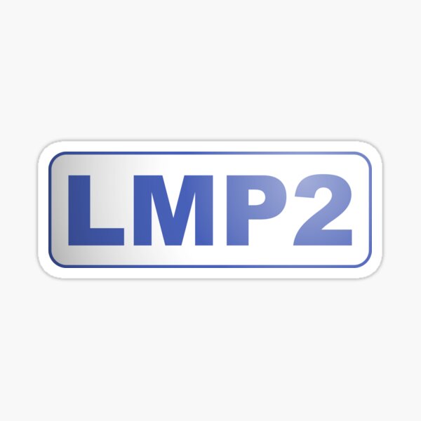 "LMP2 - The Sticker" Sticker for Sale by RedFirecracker | Redbubble