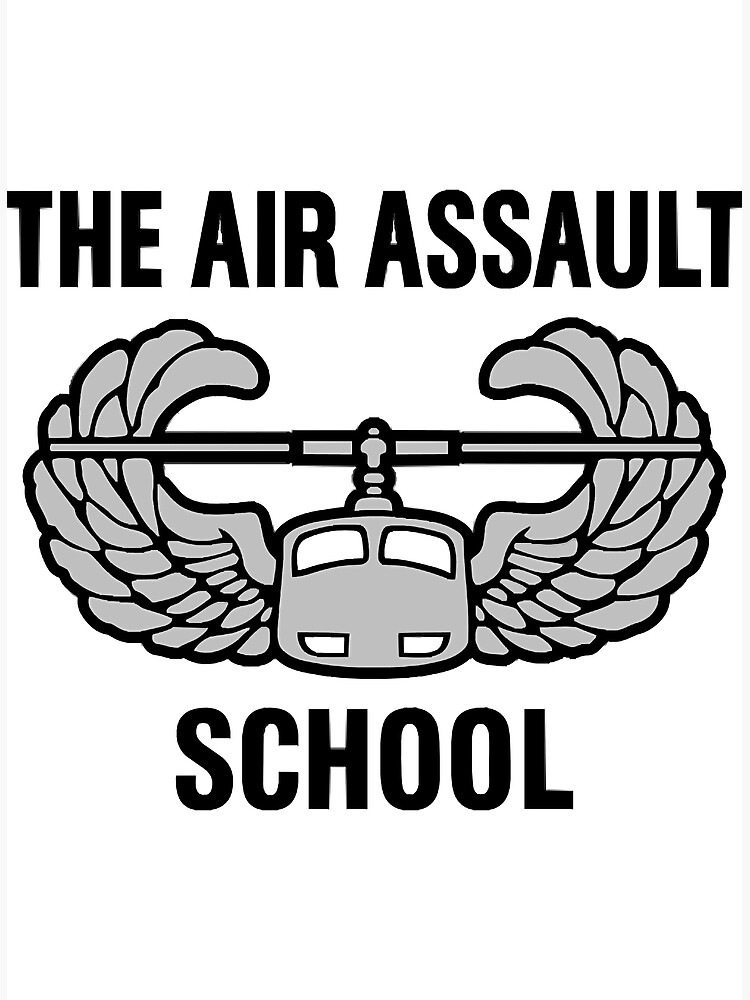 "Mod.20 The Sabalauski Air Assault School " Poster for Sale by ...