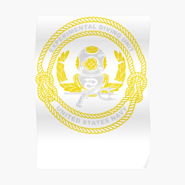 "Mod.2 US Navy Deep Sea Diver Experimental Unit " Poster for Sale by ...
