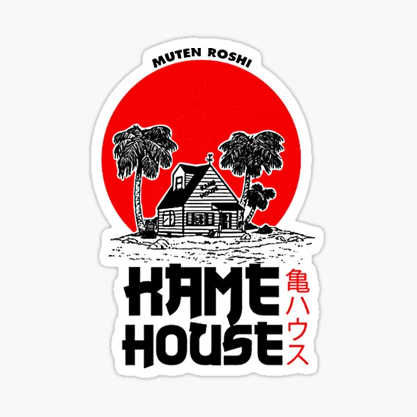 "Kame House T-Shirt" Sticker by Merrier429 | Redbubble