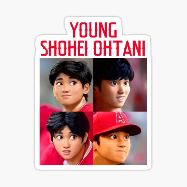 "Young Shohei Ohtani" Sticker by daewipark | Redbubble