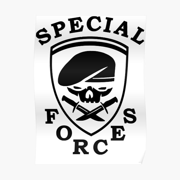 "Mod.3 Special Forces Airborne Army Commando " Poster for Sale by ...