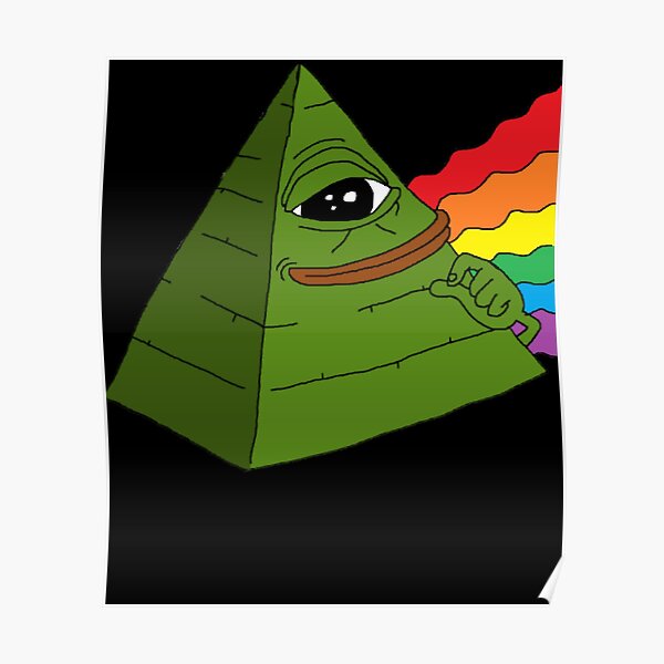 Póster «Pirámide Pepe» de CarrieCarsonn | Redbubble