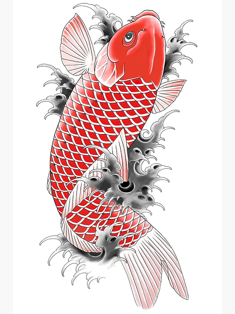 "Yakuza Ryu Ga Gotoku Akira Nishikiyama Koi Fish Tattoo" Photographic ...