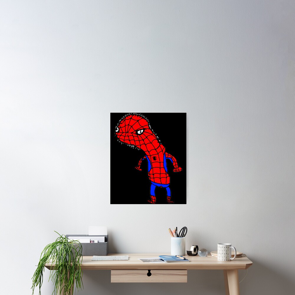 "Spoderman Meme" Poster for Sale by CarrieCarsonn | Redbubble