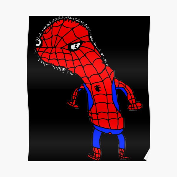 "Spoderman Meme" Poster for Sale by CarrieCarsonn | Redbubble