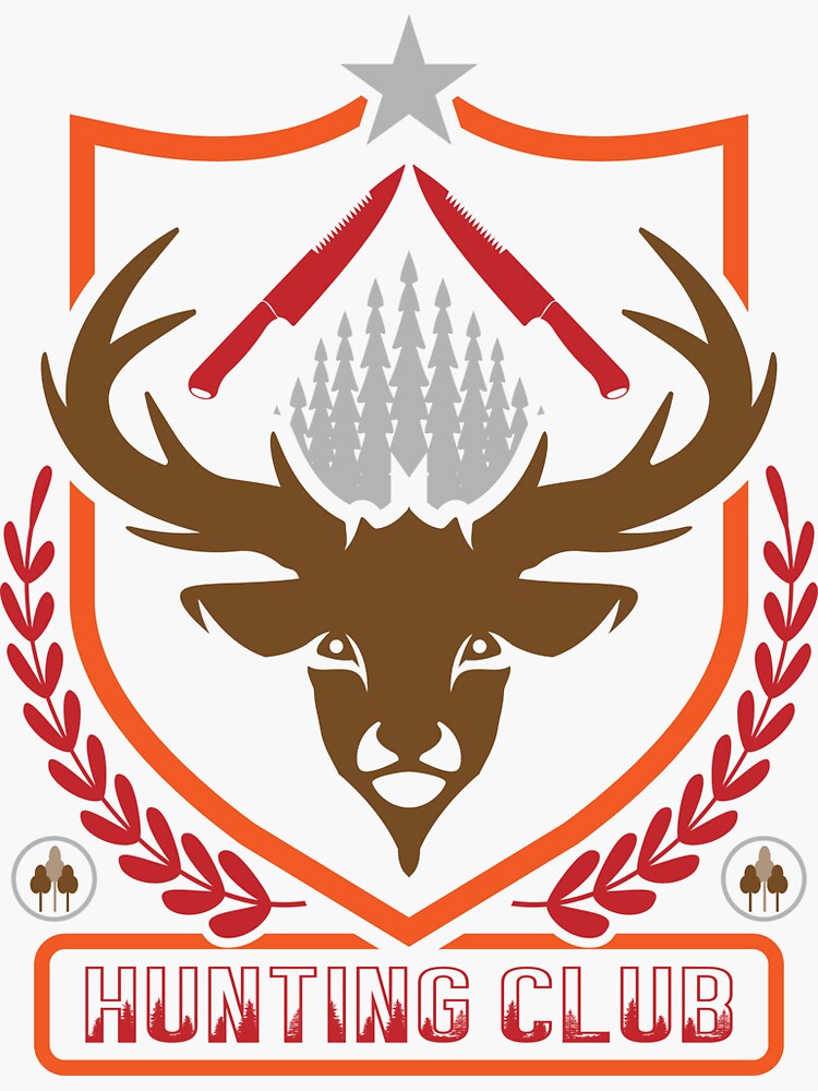 "One star Hunting Club" Sticker by Indicator1 | Redbubble