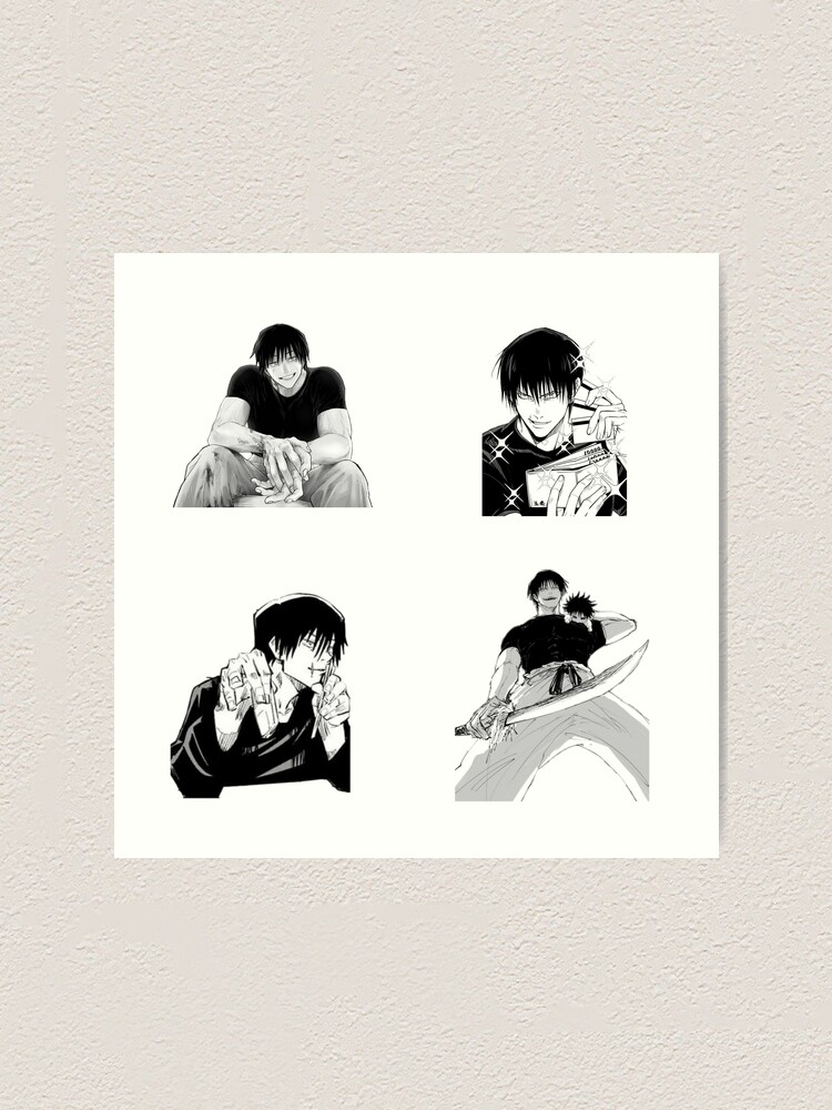"Toji Fushiguro Jujutsu Kaisen" Art Print for Sale by DripCulture ...