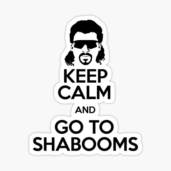 "Kenny Powers – Shabooms" Sticker for Sale by teechief | Redbubble