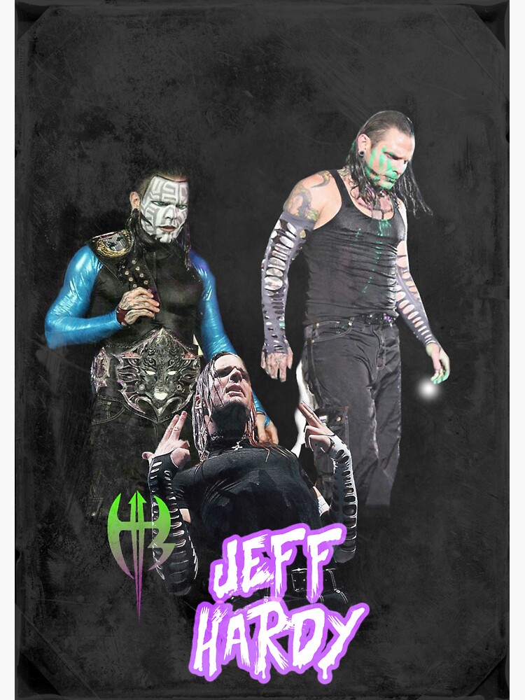 "WWE JEFF HARDY " Sticker by QuinnEah | Redbubble