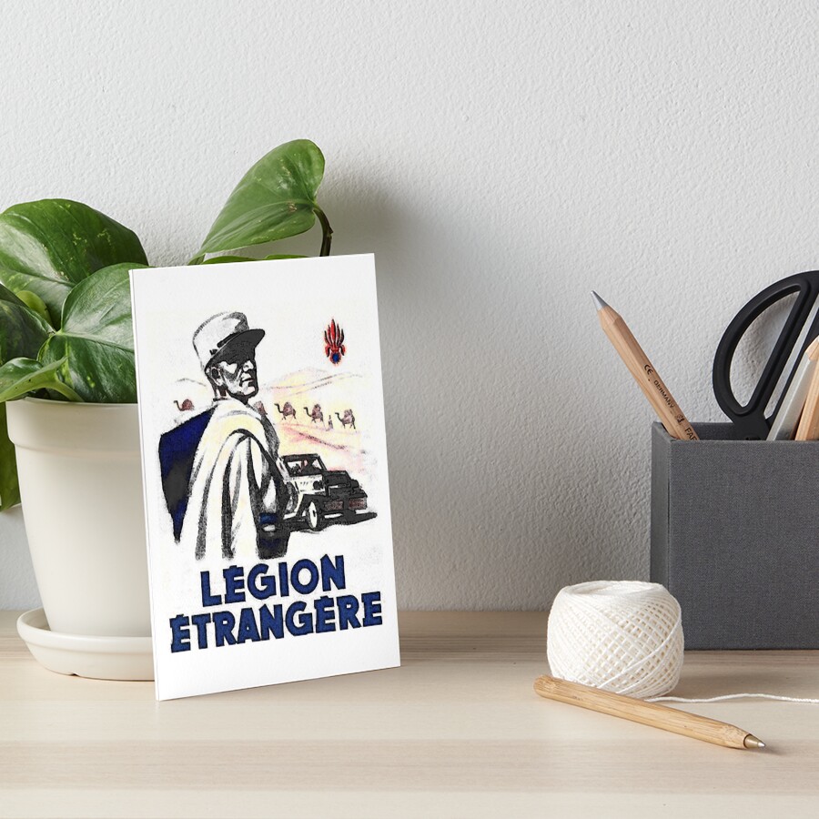 "Legion Etrangere Foreign Legion " Poster for Sale by hquynh200 | Redbubble