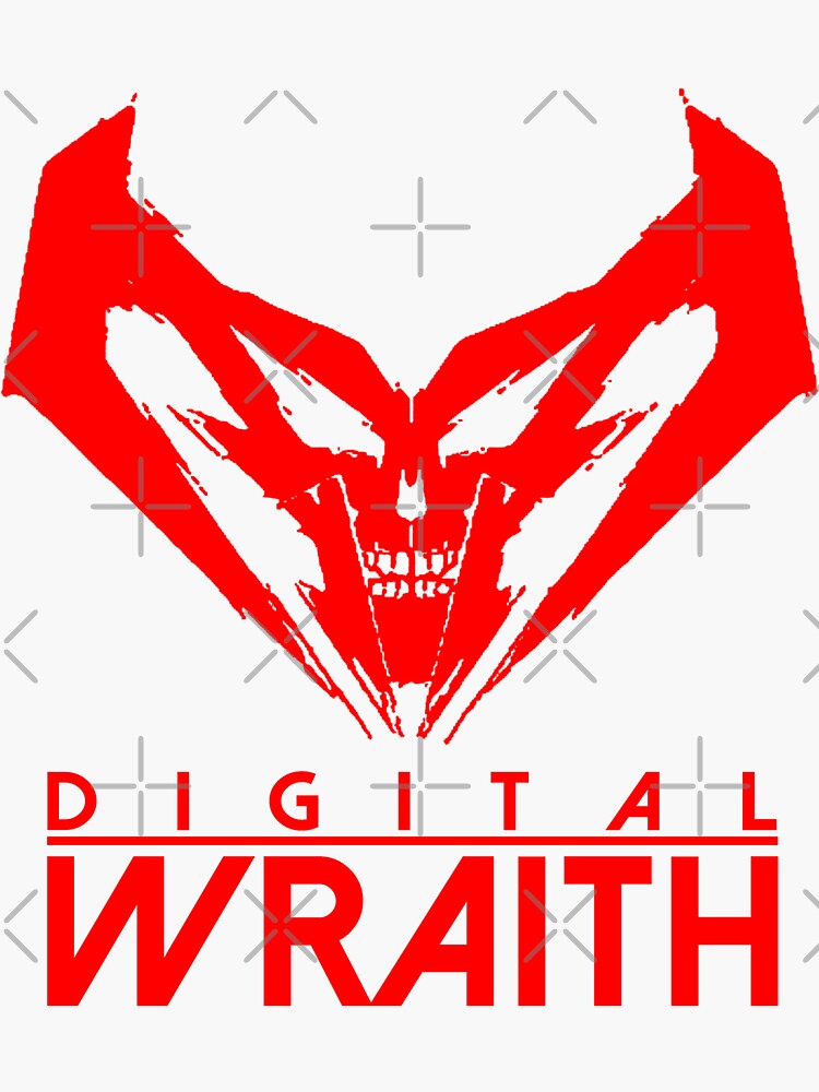 "Standard Logo" Sticker by DIGITAL-WRAITH | Redbubble