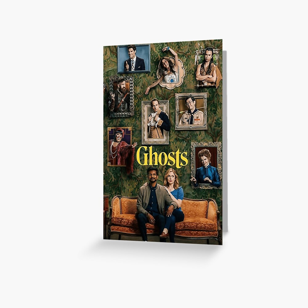 "Ghosts CBS ." Greeting Card for Sale by ConnieGoetz | Redbubble