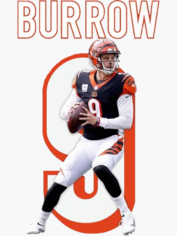 "joe burrow" Sticker by jroksf | Redbubble