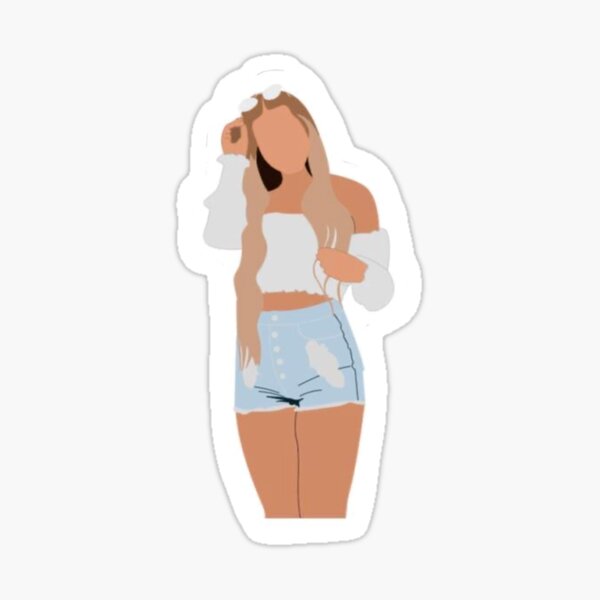 "Addison Rae sticker " Sticker by stickittdesigns | Redbubble