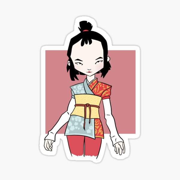 "yumi ishiyama code lyoko" Sticker by Cebra-sin-rayas | Redbubble