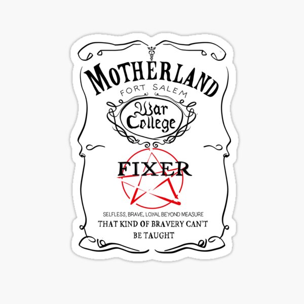 "Fixer" Sticker for Sale by Giant-cat-Tshop | Redbubble