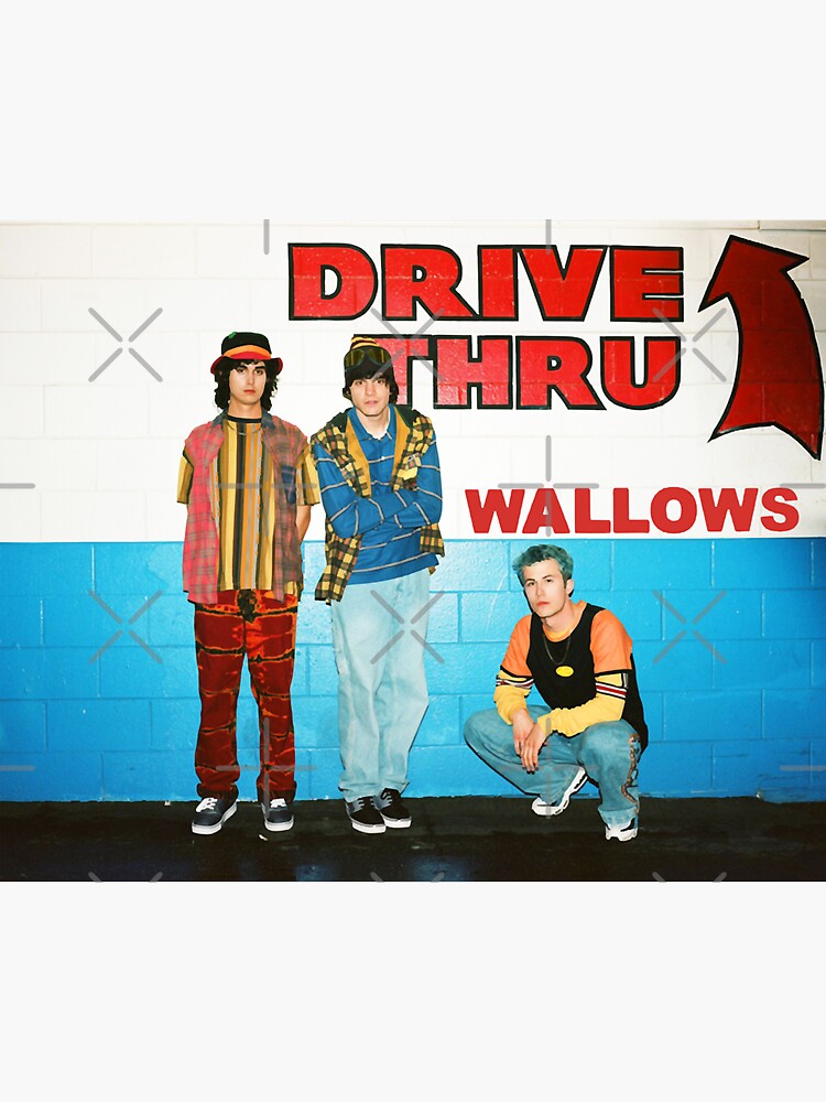 "Beautiful Model Wallows Drive Thru Gift Movie Fans" Sticker by ...