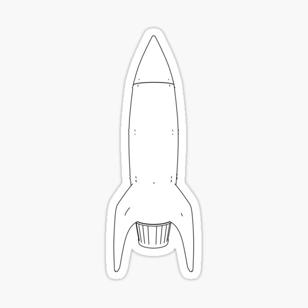 "Rocket" Sticker for Sale by jakobjoja | Redbubble