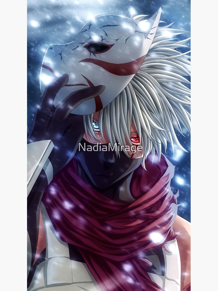 "Winter Kitsune Ninja" Poster for Sale by NadiaMirage | Redbubble