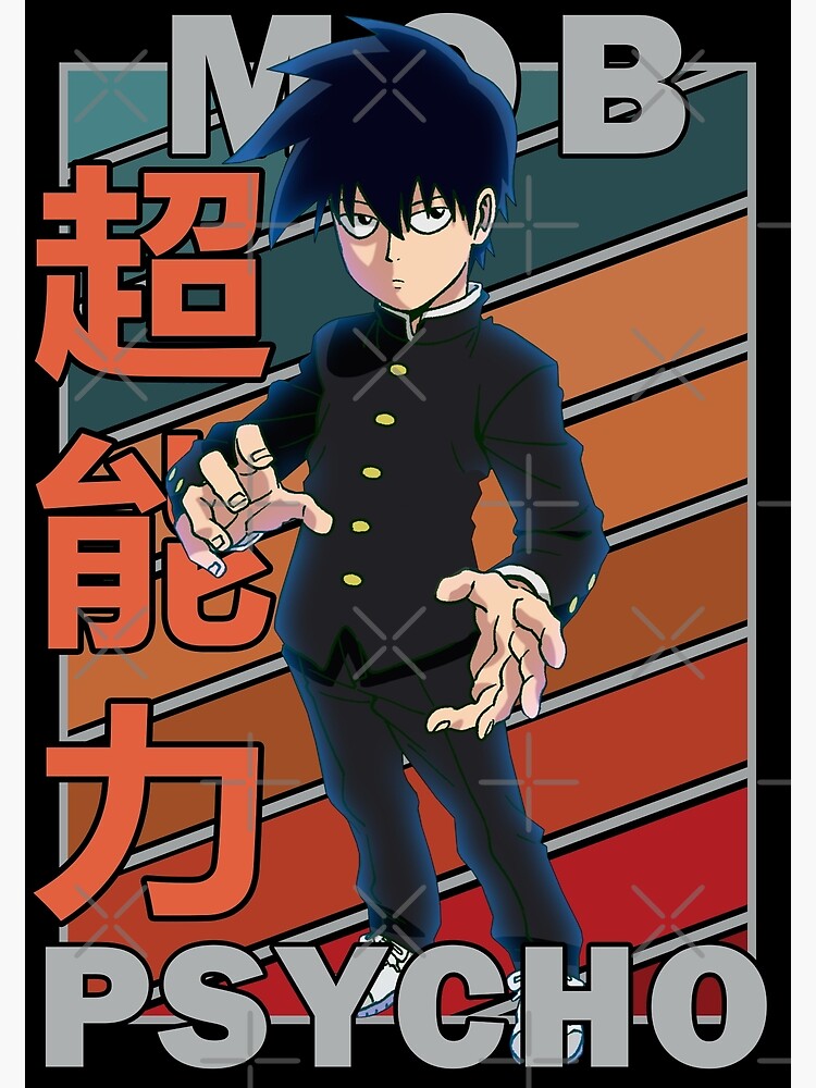 "Ritsu Kageyama Mob Psycho 100 Mobu Saiko Hyaku Vintage Color Palette ...