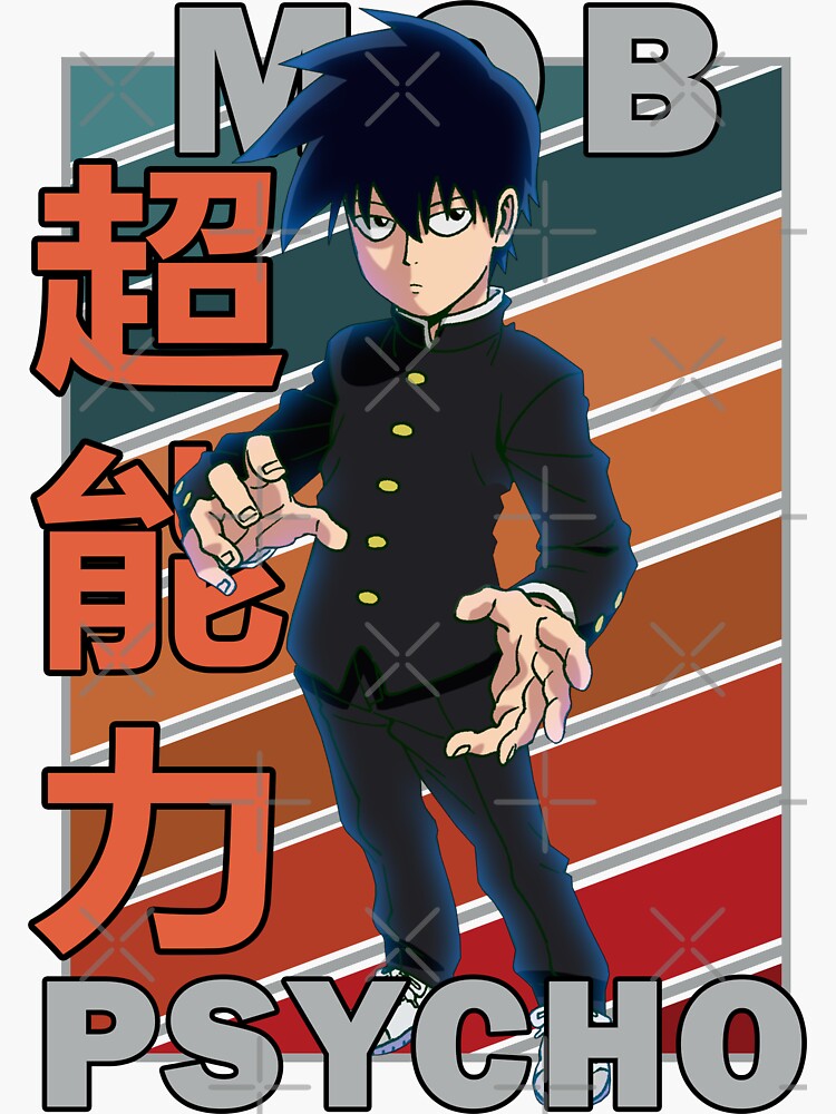 "Ritsu Kageyama Mob Psycho 100 Mobu Saiko Hyaku Vintage Color Palette ...