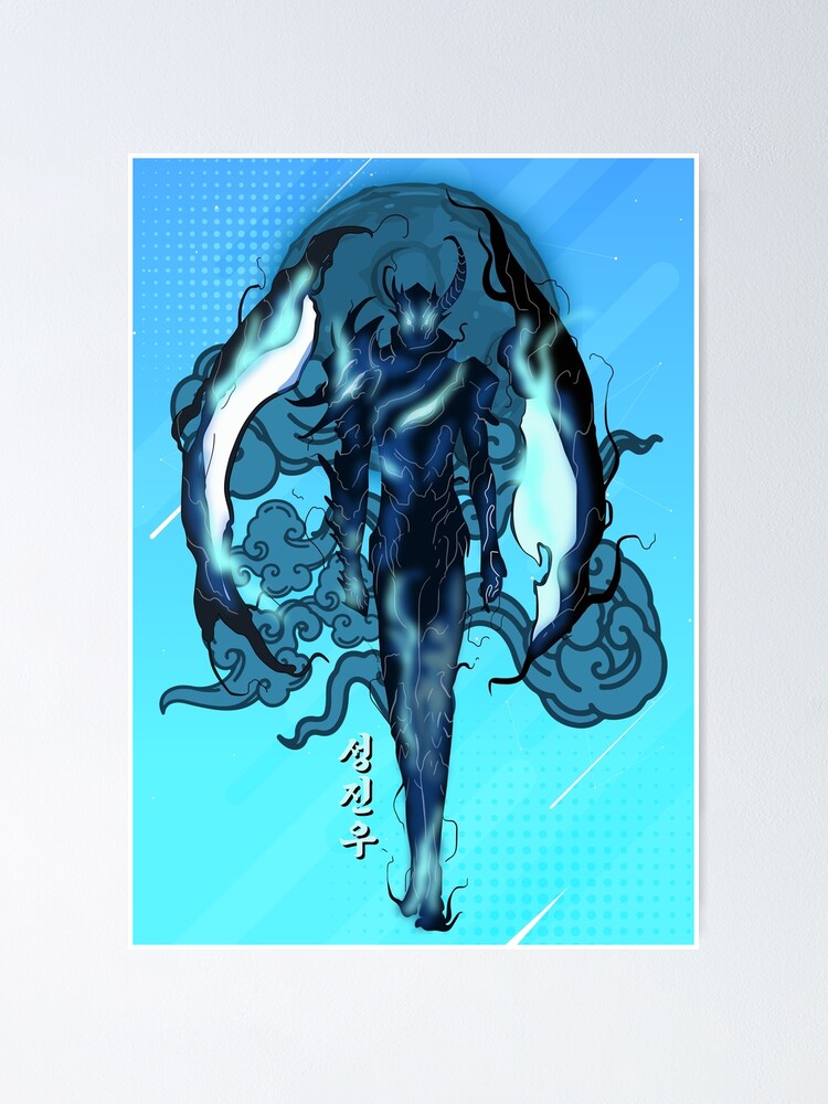 "Sung Jinwoo Shadow Extraction - Solo Leveling" Poster for Sale by ...