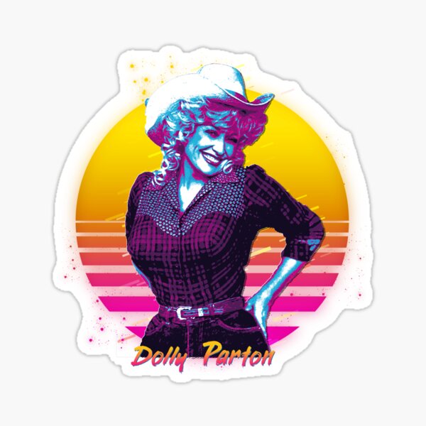 "Dolly Parton" Sticker by ernandofp | Redbubble