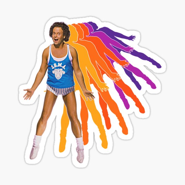 "People Call Me Richard Simmons Retro Style Fanart Design Retro Vintage ...