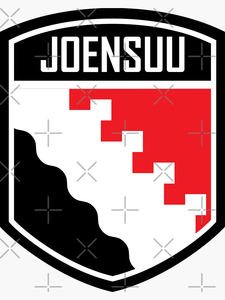 "Joensuu Finland Flag Emblem" Sticker by T-warrior | Redbubble