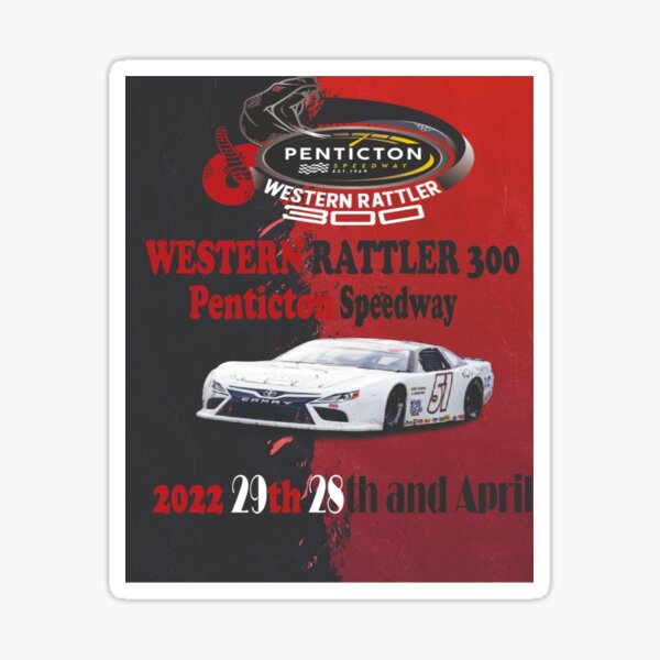 "western rattler 300" Sticker by HOOK-HEARTS | Redbubble