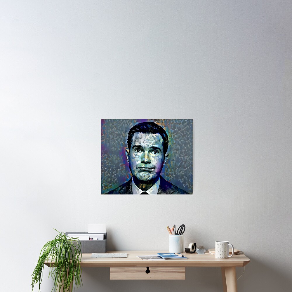 "Jimmy Carr Portrait" Poster for Sale by saintiro | Redbubble