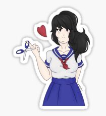 Yandere Simulator: Stickers | Redbubble