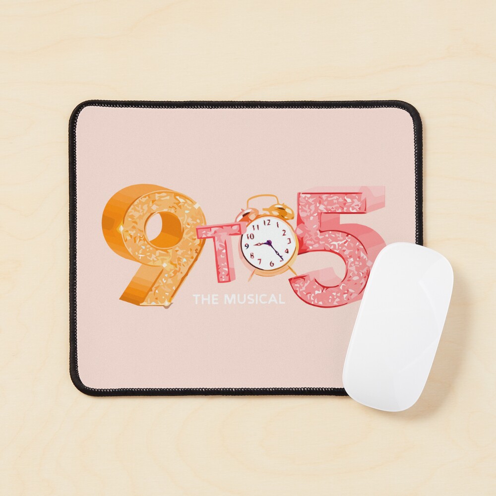 "9 to 5 logo" Sticker by Leyzel | Redbubble